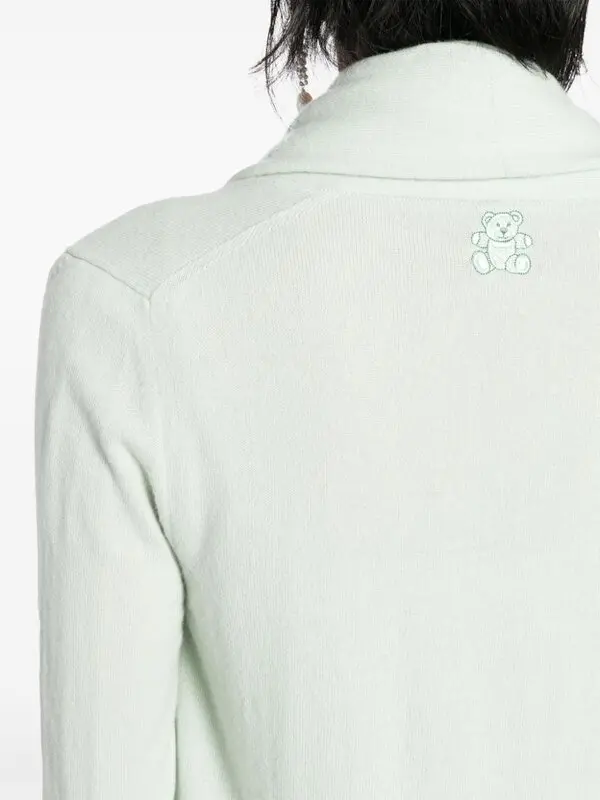 TEDDY CASHMERE Venezia Cardigan-coat - Green