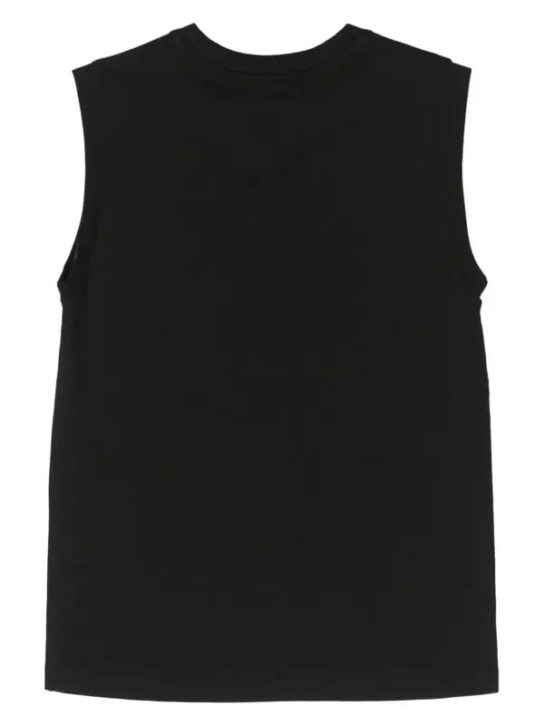 TOTEME Crew-neck Tank Top - Black