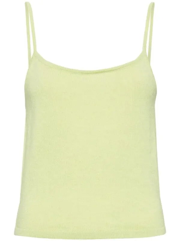 TEDDY CASHMERE Rapallo Knitted Top - Green