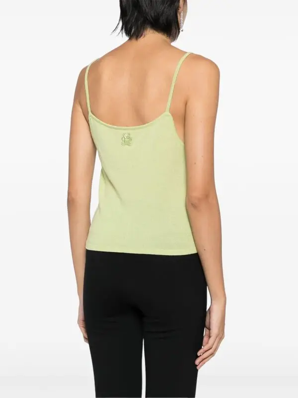 TEDDY CASHMERE Rapallo Knitted Top - Green