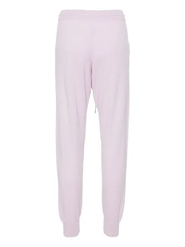 TEDDY CASHMERE Milano Cashmere Track Pants - Purple