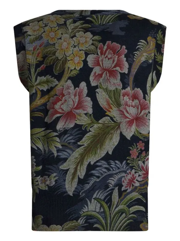 Etro Floral-print Vest