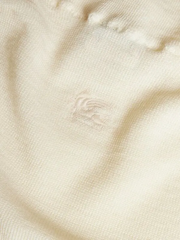 Etro High-neck Wool Jumper - Neutrals