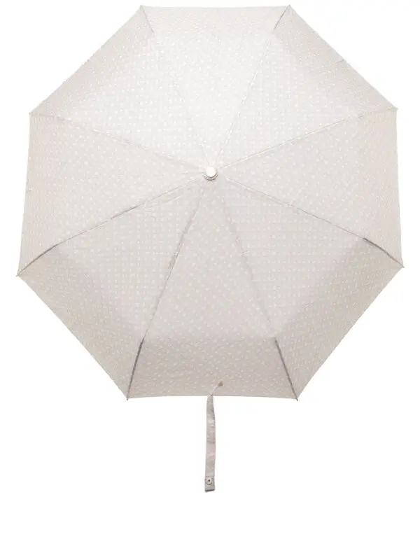 BOSS Monogram-print Umbrella - Neutrals