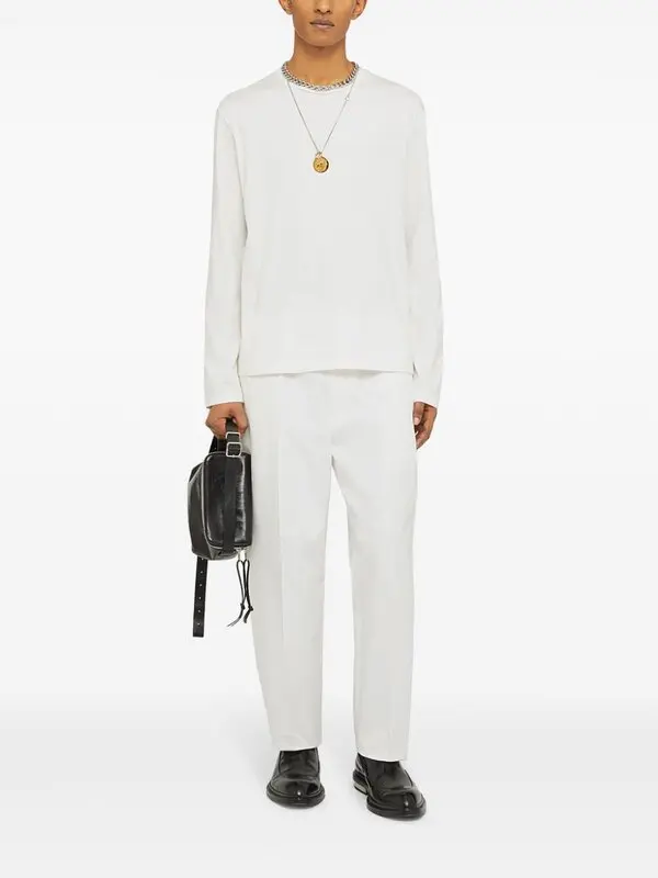 JIL SANDER Logo-print Cotton T-shirt - White