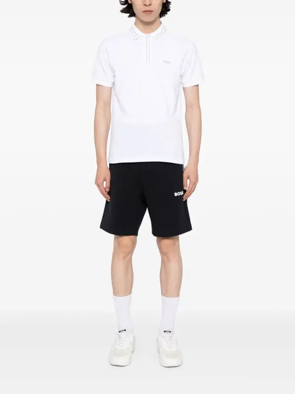 BOSS Logo-print Track Shorts