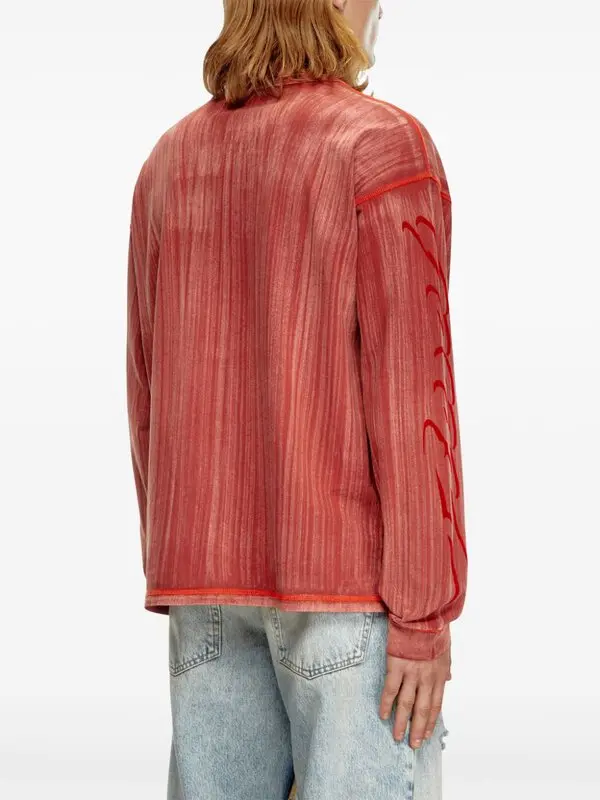 DIESEL® Graphic-print Cotton Jumper