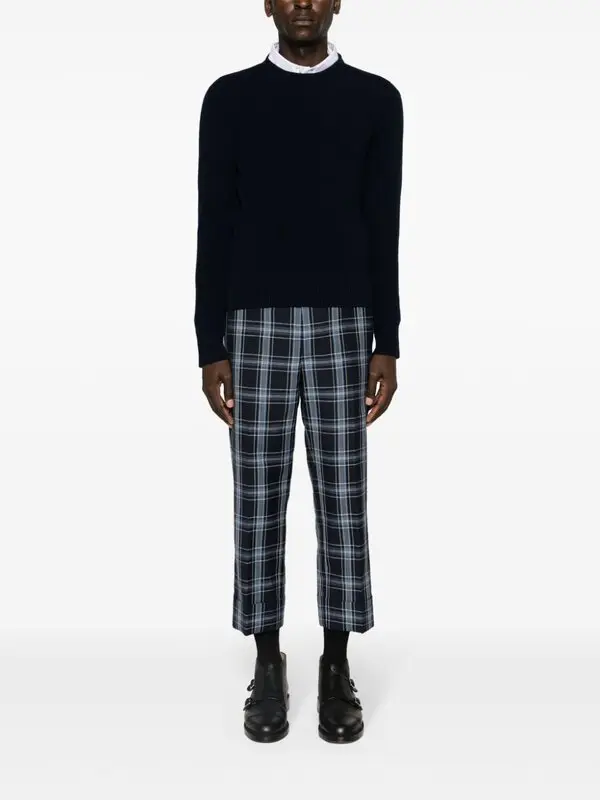 Thom Browne Rwb Stripe Wool Jumper