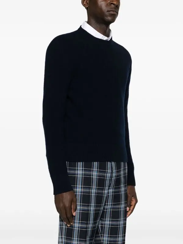 Thom Browne Rwb Stripe Wool Jumper