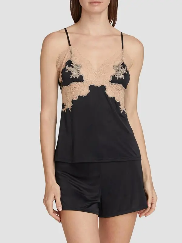 Natori Enchant Lace Camisole Short Set