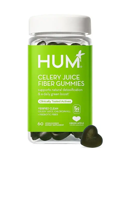 HUM Celery Juice Fiber Gummies - N,a