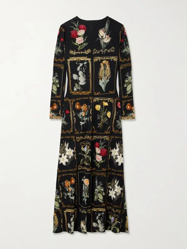 Camilla Crystal-embellished Floral-print Maxi Dress