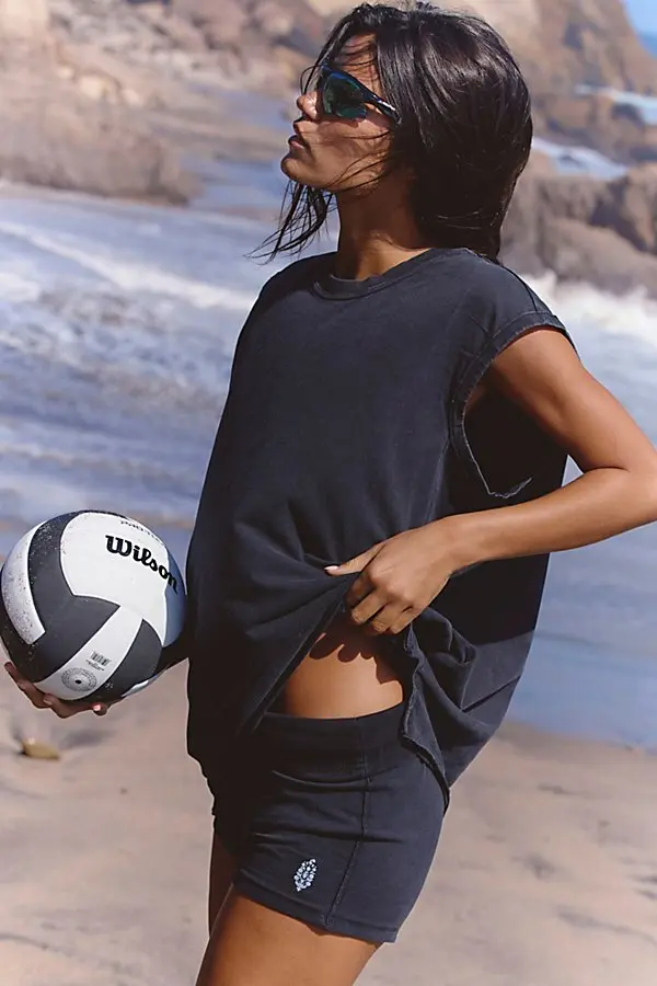 Free People Hot Shot Micro Set - Black
