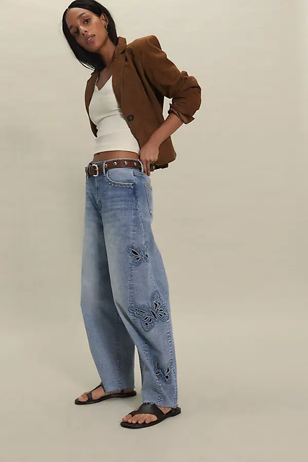 DRIFTWOOD Parker Cut-out Jeans - Framed Flutters