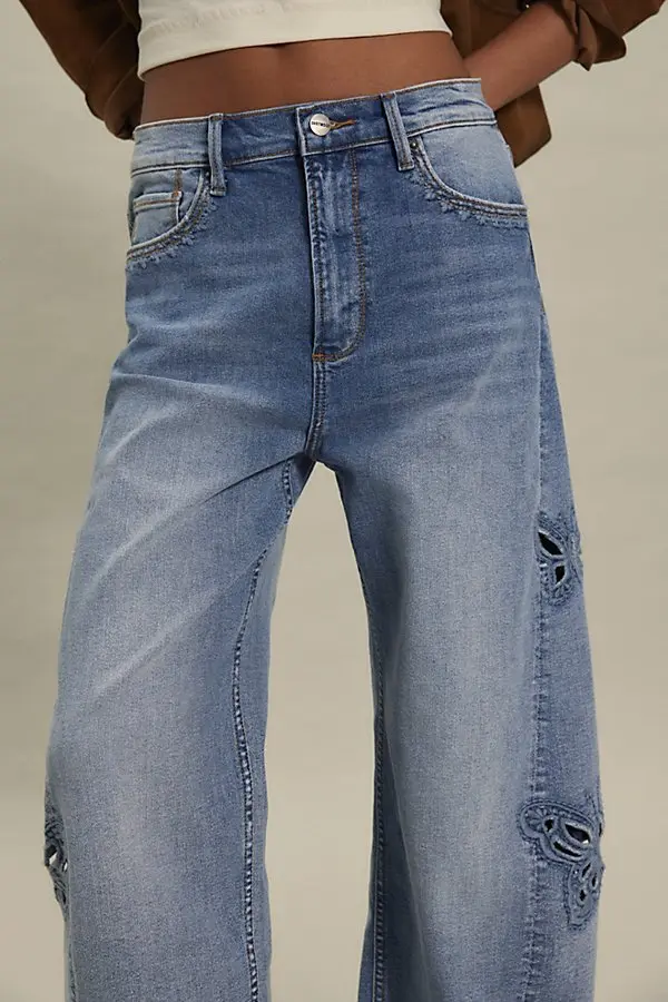 DRIFTWOOD Parker Cut-out Jeans - Framed Flutters