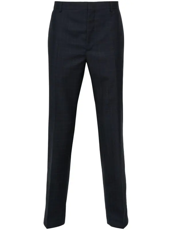 Calvin Klein Tapered Wool Tailored Trousers