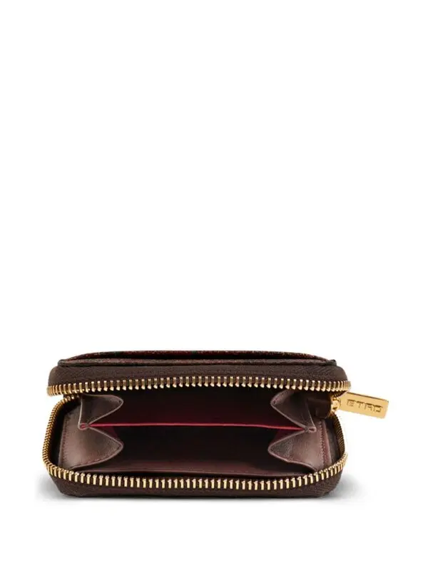 Etro Pegaso Zip-around Wallet