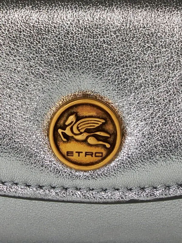 Etro Laminated Leather Coin Purse