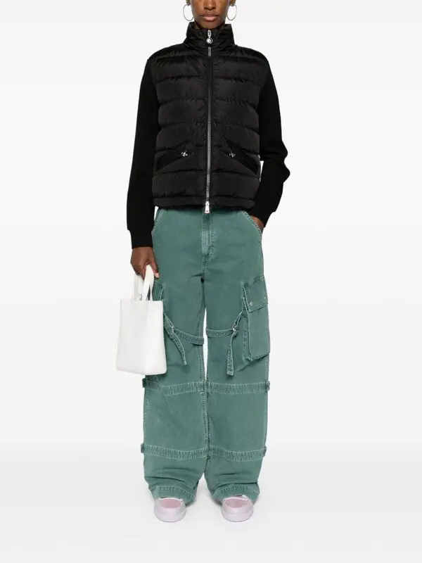 Moncler Panelled Puffer Jacket