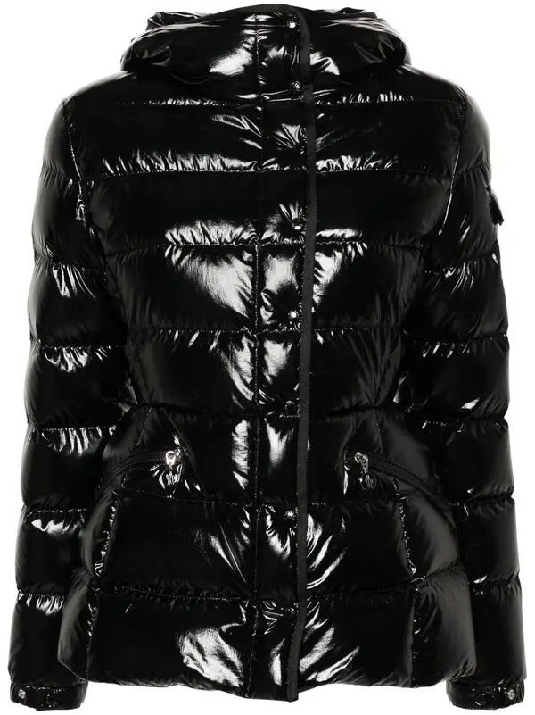 Moncler Barante Padded Hooded Jacket - Black