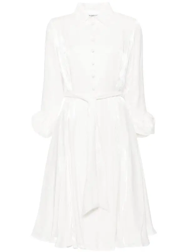 BARUNI Carina Satin Shirt Dress