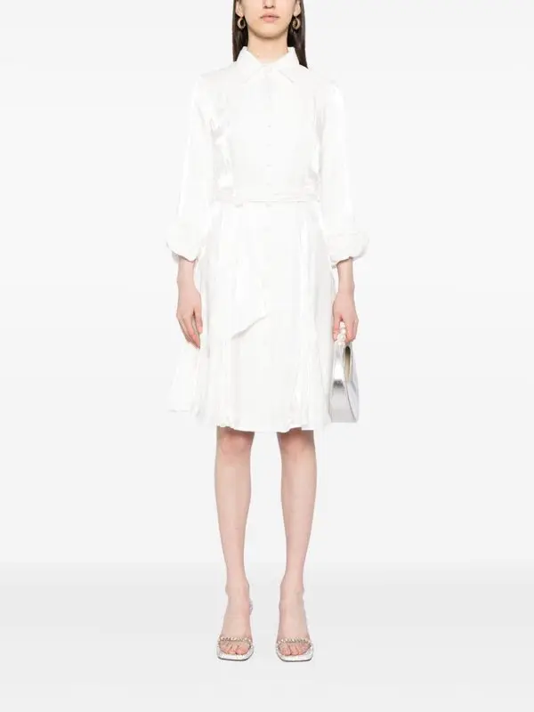 BARUNI Carina Satin Shirt Dress