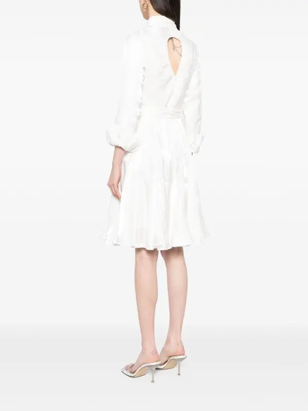 BARUNI Carina Satin Shirt Dress