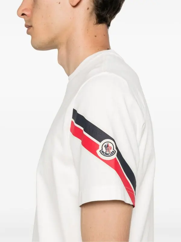 Moncler Logo-patch Cotton T-shirt