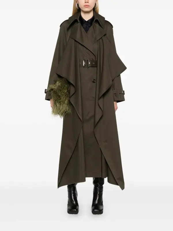 Alexander McQueen Layered Trench Coat