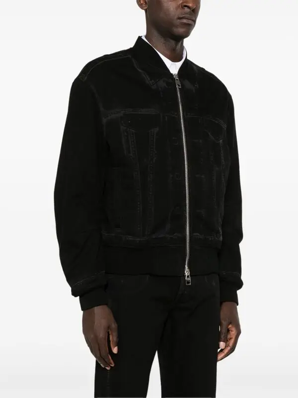 Alexander McQueen Denim Bomber Jacket