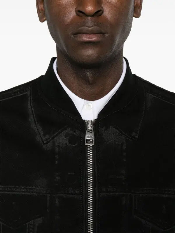 Alexander McQueen Denim Bomber Jacket