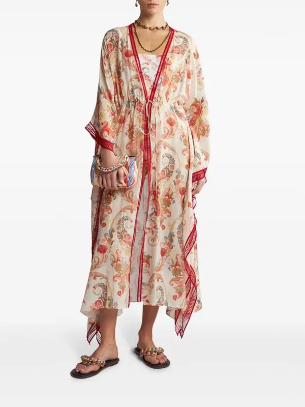 Etro Paisley-print Kaftan Dress