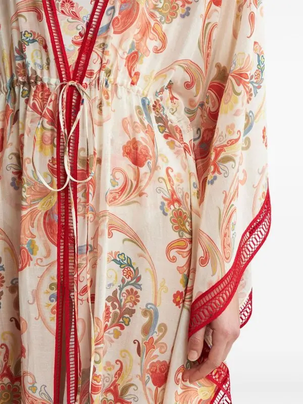 Etro Paisley-print Kaftan Dress