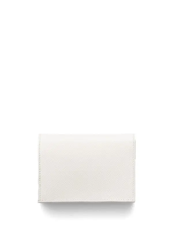 Prada Small Triangle-logo Leather Wallet