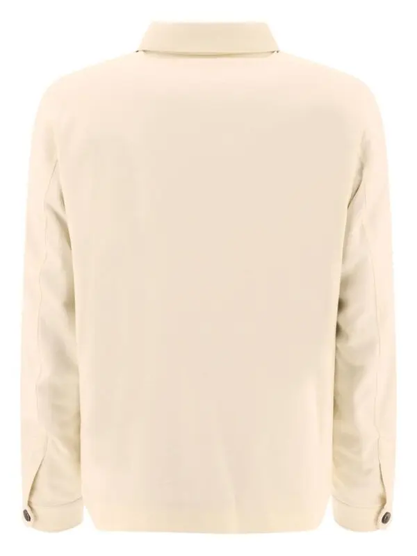 Herno Button-up Shirt Jacket - White