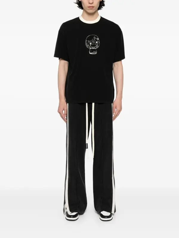 NAHMIAS Side-stripe Appliqué Jogger Trousers
