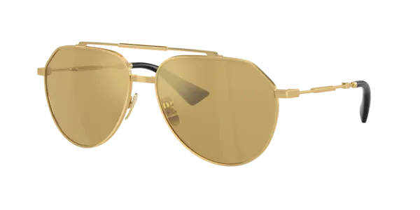 Dolce & Gabbana Sunglasses - Light Brown Mirror Gold