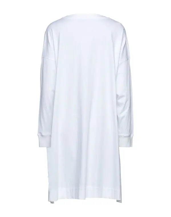 Moschino Cotton T-shirt Mini Dress - White