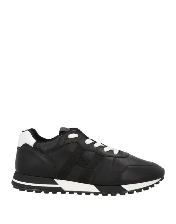 Hogan Leather Sneakers - Black