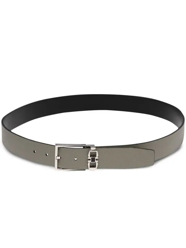 FERRAGAMO Reversible Leather Belt