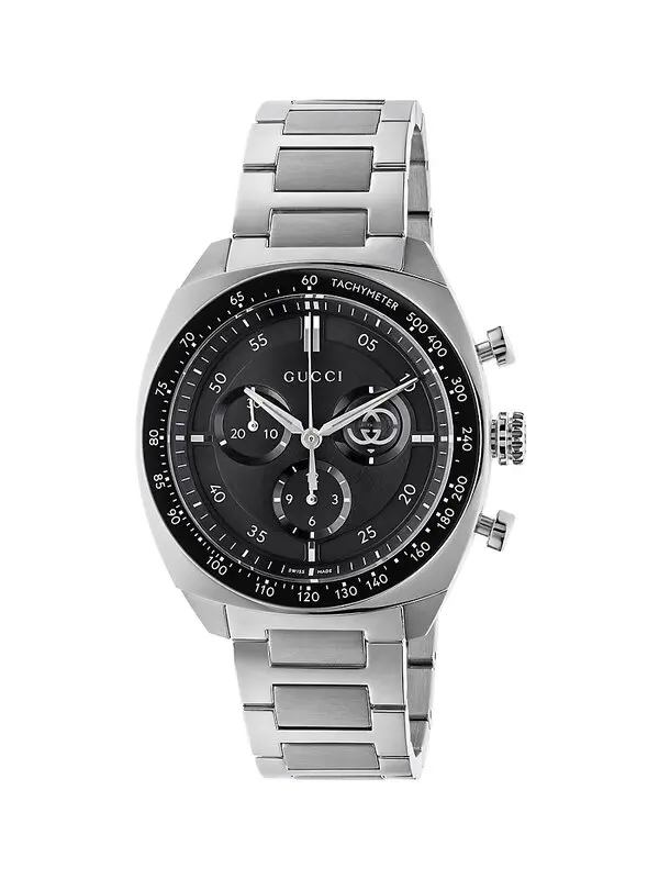 Gucci Interlocking G Stainless Steel Chronograph Watch/41mm