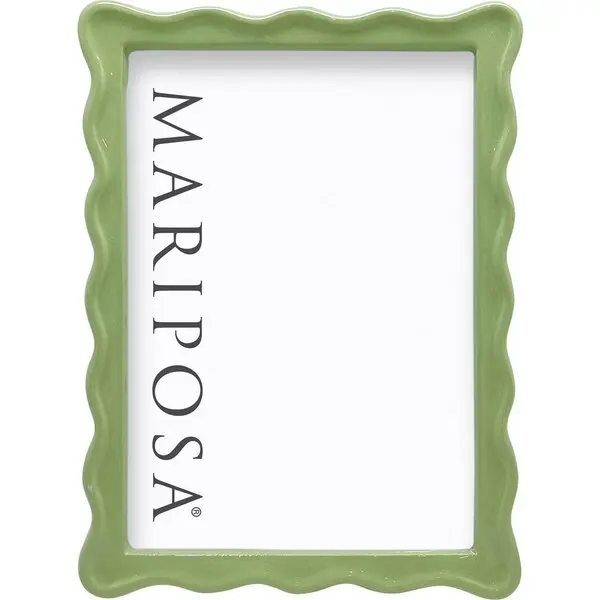 MARIPOSA Wavy Picture Frame - Green