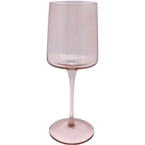MARIPOSA Fine Line Set Of 4 Wine Glasses - Pink