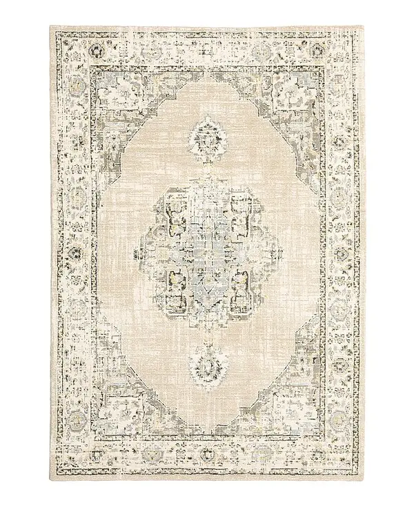 ORIENTAL WEAVERS Andorra 303d0 Area Rug, 1'10 X 3'2 - Beige