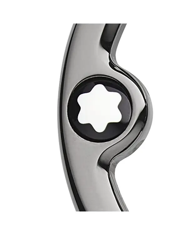 Montblanc Reversible Saffiano Leather Horseshoe Buckle Belt