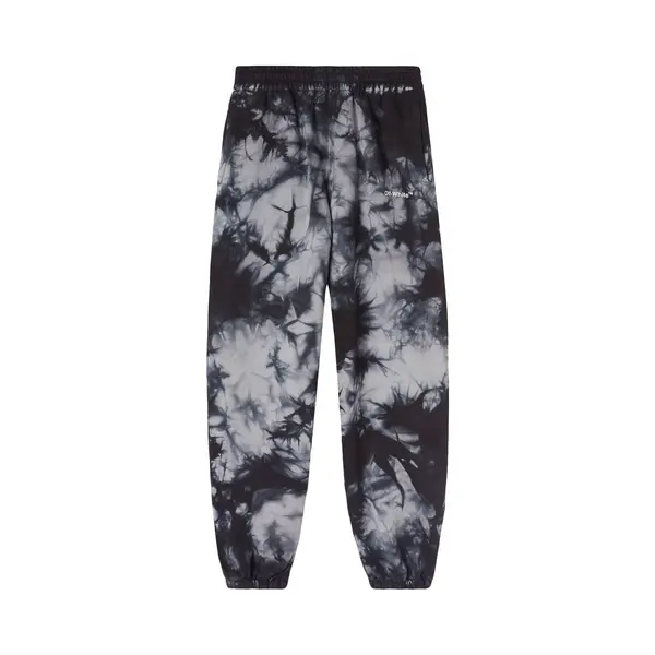 Off-White Diag Tie Dye Slim Sweatpant 'warm /white - Grey