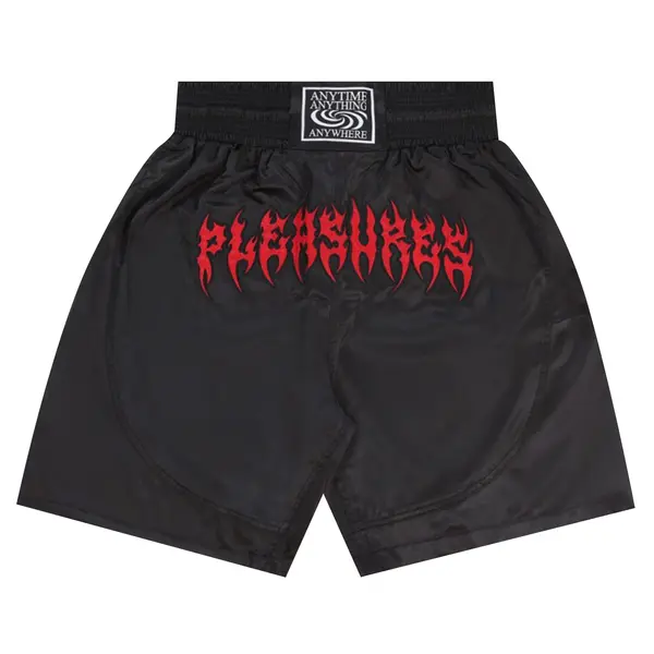 PLEASURES Anywhere Muay Thai Shorts - Black