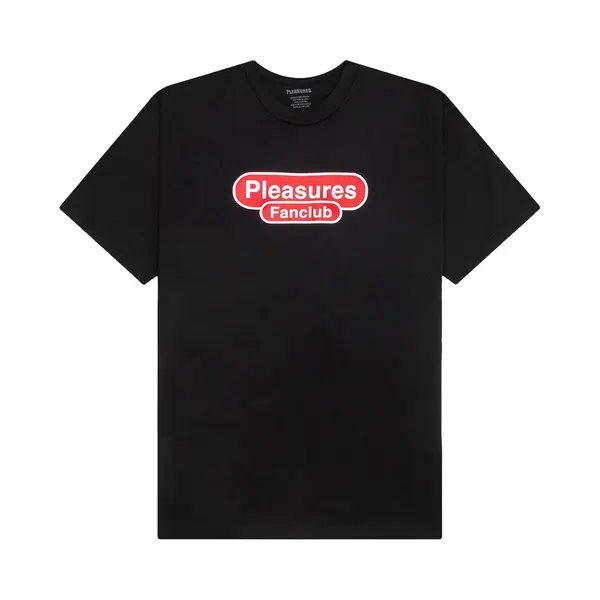 PLEASURES Fanclub T-shirt - Black