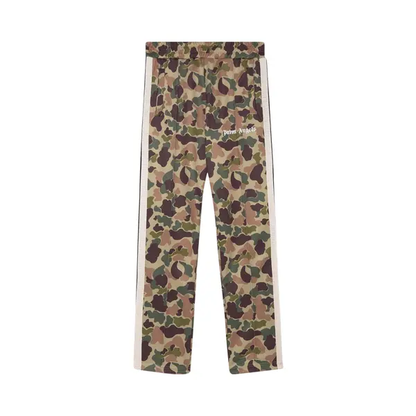Palm Angels Camo Track Pants 'military - White