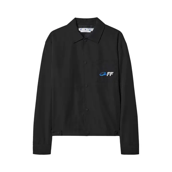 Off-White Exact Opposite Shirt Jacket /white